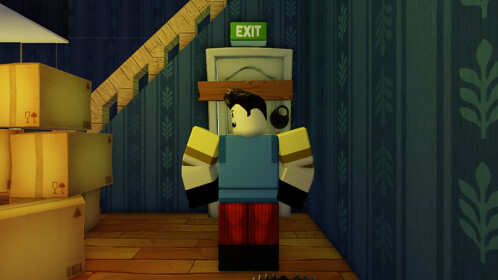 Hello Neighbor (Alpha 1) ( HALLOWEEN ) - Roblox