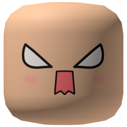 Cute Chibi Angry Face | Roblox Item - Rolimon's