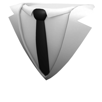 White Suit With Black Tie | Roblox Item - Rolimon's