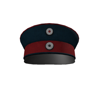 Great War Prussian Dark-Blue Peaked Cap | Roblox Item - Rolimon's