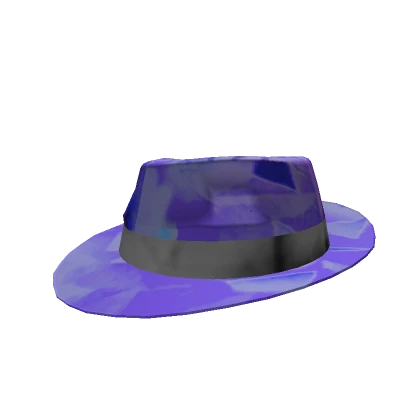 Galaxy Purple Crystal Fedora | Roblox Item - Rolimon's