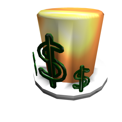 Golden Top Hat of Bling Bling - Roblox