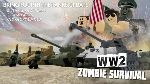 VÉHICULES! Survie aux zombies de la 2e guerre mondiale - Roblox