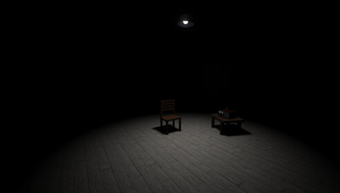 Siéntate solo en una habitación oscura 2 - Roblox