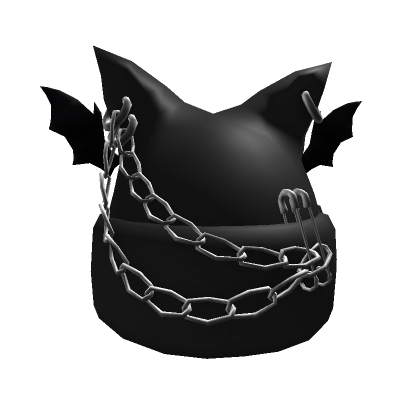 Goth Beanie in Black | Roblox Item - Rolimon's