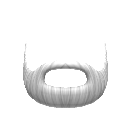 White Stylish Beard | Roblox Item - Rolimon's