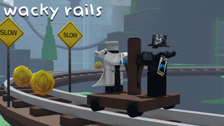 Roblox - Wacky Rails 2 Player Cart Ride | Explore the ultimate Roblox ...