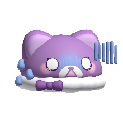 Cute Scared Emotional Fear Fluff Hat | Roblox Item - Rolimon's