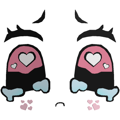Pink Crying Heart Chibi | Roblox Item - Rolimon's