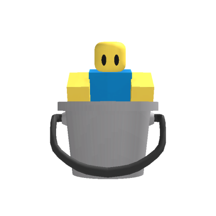Animated Noob In Bucket - Roblox