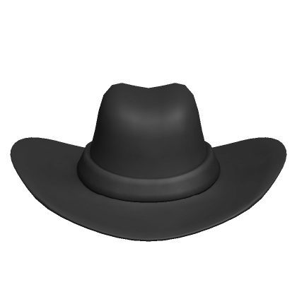 Black Cowboy Hat | Roblox Item - Rolimon's