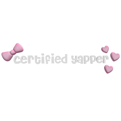 certified yapper ୨୧ | Roblox Item - Rolimon's