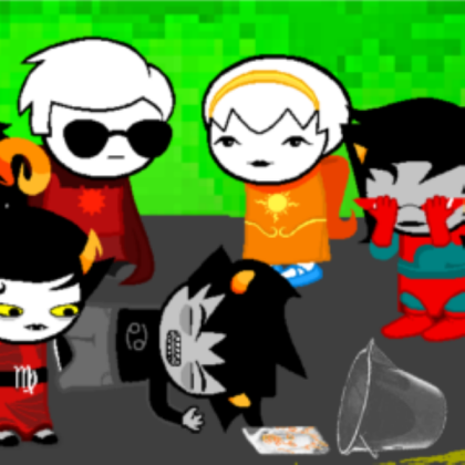 homestuck panel