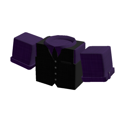 Purple Shirt & Formal Black Vest {1.0} | Roblox Item - Rolimon's