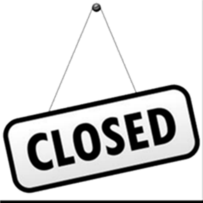 Group Closed Sign