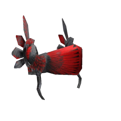 Feathered Dark Red Valk | Roblox Item - Rolimon's