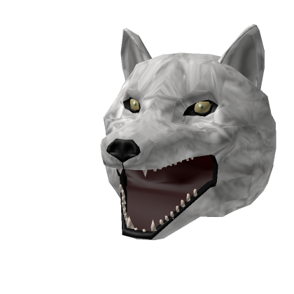 White Wolf Full Head Animal | Roblox Item - Rolimon's