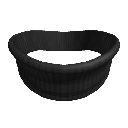 🍀Cute Black Neck Warmer | Roblox Item - Rolimon's