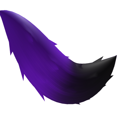 Purple/Black Fox Tail | Roblox Item - Rolimon's