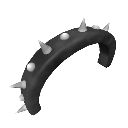 Chunky Spike Headband - black | Roblox Item - Rolimon's