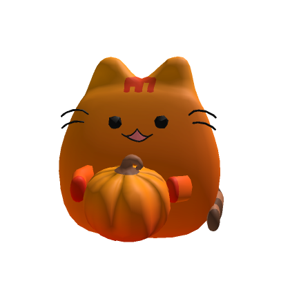 Pumpkin Patch Cat | Roblox Item - Rolimon's