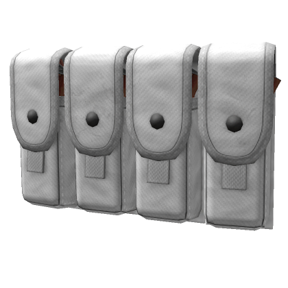 White AK Four-Pouch Kit | Roblox Item - Rolimon's