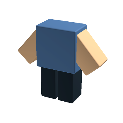 (Mini) Blocky Avatar - Blue Guy | Roblox Item - Rolimon's