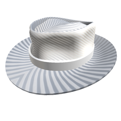 White Fashion Fedora | Roblox Item - Rolimon's