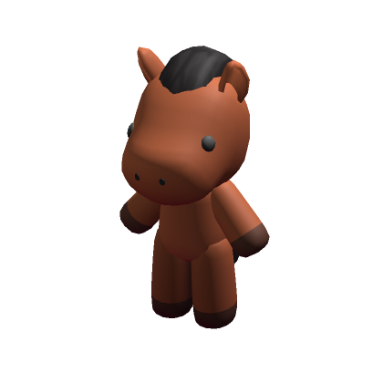 (Mini) Plushie Avatar - Horse | Roblox Item - Rolimon's
