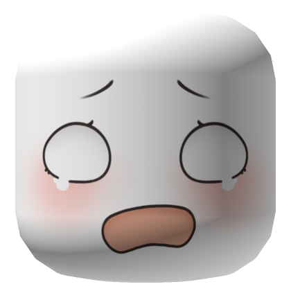 Kawaii Sad Crying Face | Roblox Item - Rolimon's