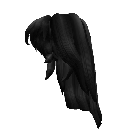 Black Long Hair | Roblox Item - Rolimon's