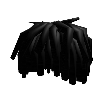 Overgrown Messy Dreads (black) | Roblox Item - Rolimon's