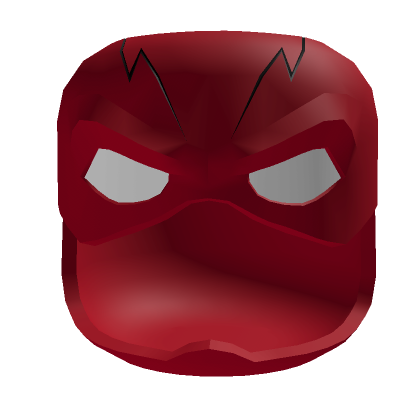 Thunder Hero Red Mask | Roblox Item - Rolimon's