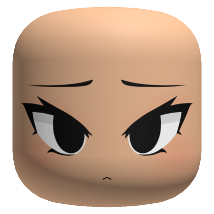 Worried Anime Face - Light | Roblox Item - Rolimon's
