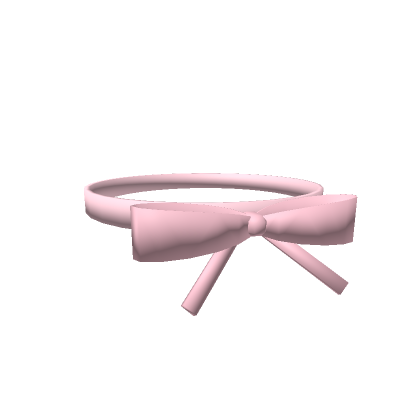 pink ribbon choker | Roblox Item - Rolimon's