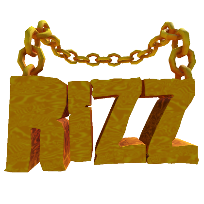 W Gold Rizz Chain | Roblox Item - Rolimon's