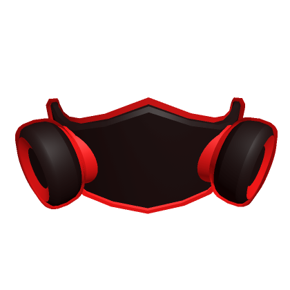 Cartoony Red Neon Tech Gas Mask | Roblox Item - Rolimon's