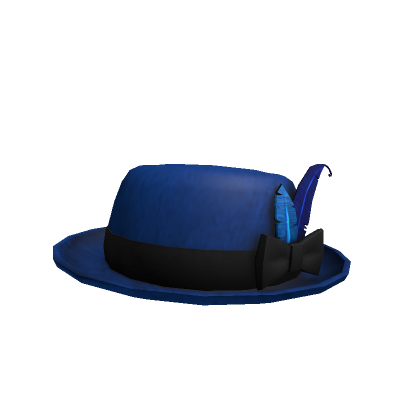 The Most Fabulous Blue Pork Pie Hat | Roblox Item - Rolimon's