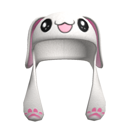 Cute Trendy Bunny Beanie Fluffy Hat | Roblox Item - Rolimon's