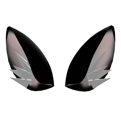 Cute Cat Ear Black 🐾 (No piercing) | Roblox Item - Rolimon's
