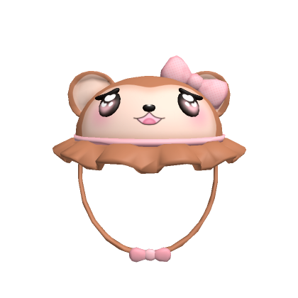 kawaii cutesy monkey bucket hat v1 monki | Roblox Item - Rolimon's