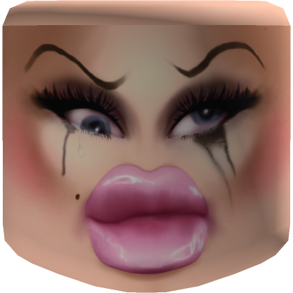 CRAZY BOTCHED QUEEN CRYING MAKEUP | Roblox Item - Rolimon's