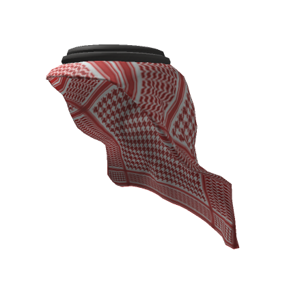 Keffiyeh Traditional Arab Sheikh Headwear Red | Roblox Item - Rolimon's