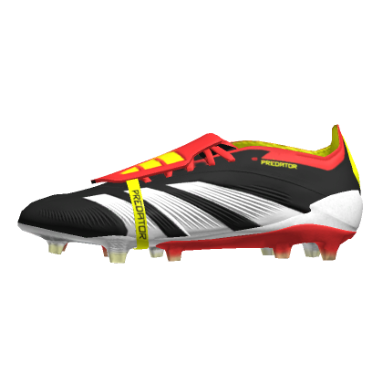 Adidas Predator 24 Black and Red - Left | Roblox Item - Rolimon's