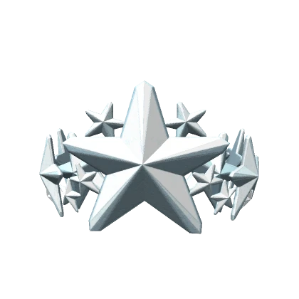 Silver Star Crown of Royalty | Roblox Item - Rolimon's