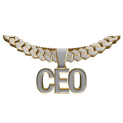 CEO Diamond w/ Gold Chain (1.0) | Roblox Item - Rolimon's