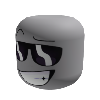Cool Guy's Smirk Face - Roblox